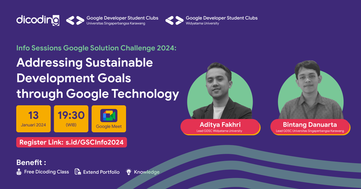 2024 Solution Challenge: Addressing Sustainable Development Goals ...