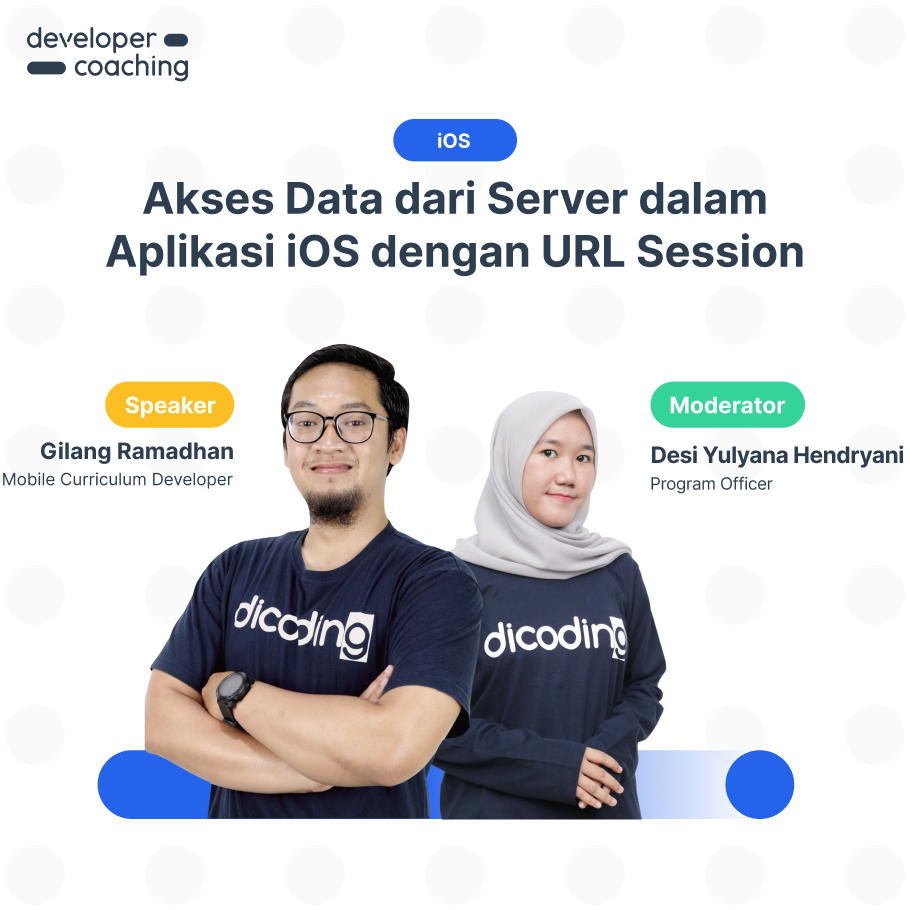 DevCoach 142 : iOS | Akses Data dari Server dalam Aplikasi iOS dengan URL Session - Dicoding ...