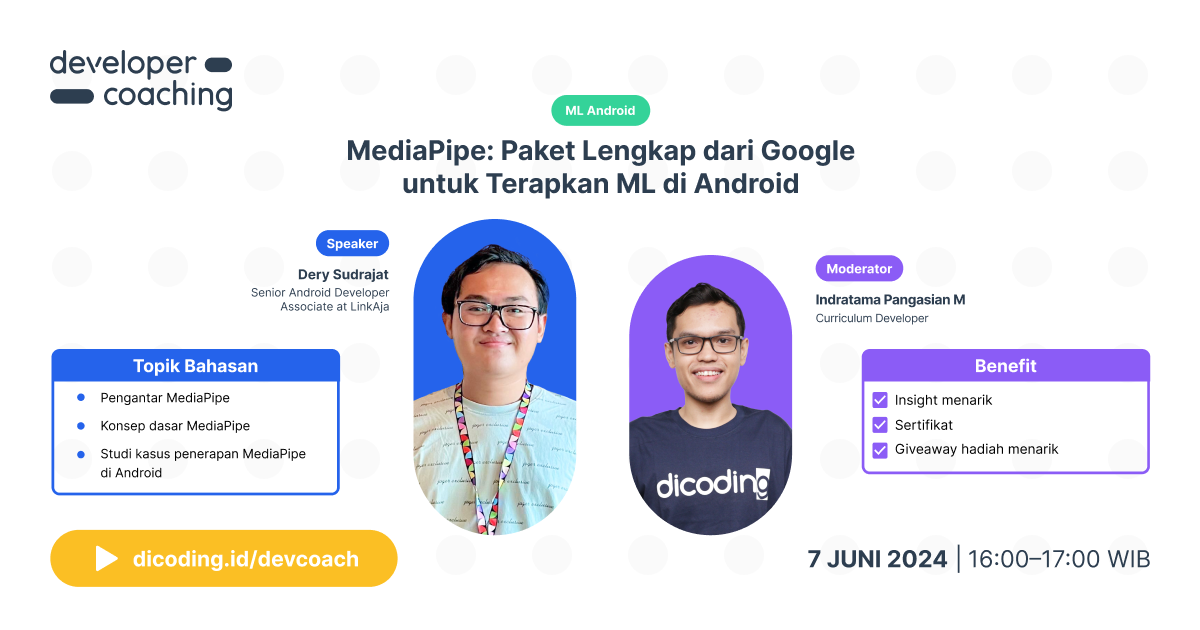 DevCoach 154 : ML Android | MediaPipe: Paket Lengkap dari Google untuk ...