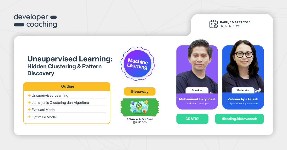 DevCoach 186: Machine Learning | Unsupervised Learning: Hidden Clustering & Pattern Discovery ...