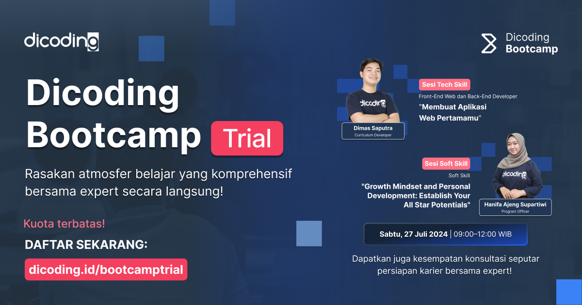 Dicoding Bootcamp Trial - Session 4 - Dicoding Indonesia
