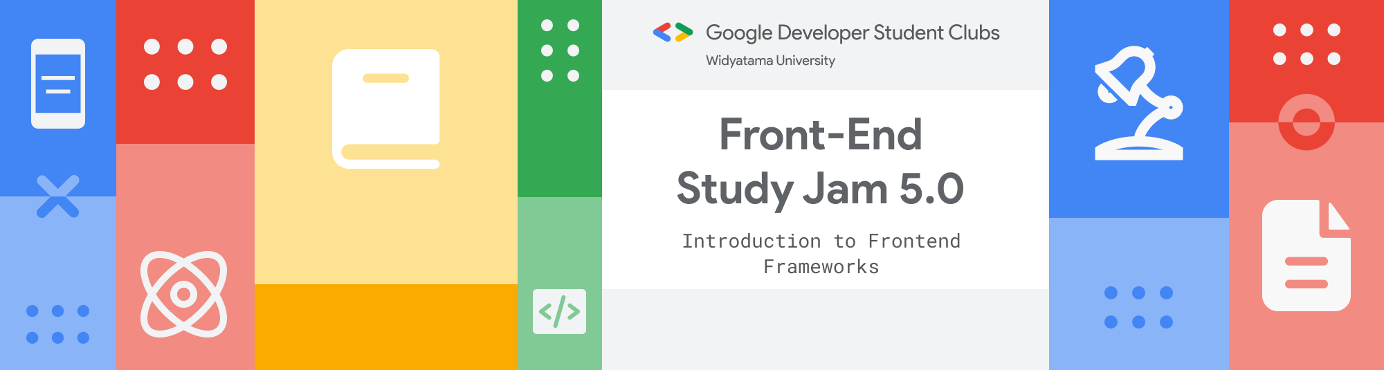 Front-End Study Jam 5.0 : Introduction to Frontend Frameworks - Dicoding Indonesia