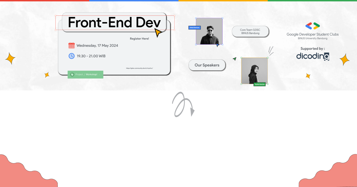 GDSC Binus Bandung Front end 2 - Dicoding Indonesia