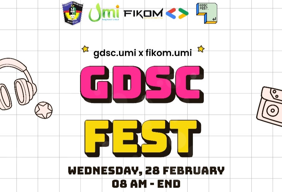 GDSC Fest 2024 : Discover Your Path in Tech With GDSC UMI - Dicoding ...