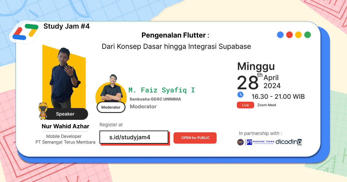 Pengenalan Flutter : Dari Konsep Dasar hingga Integrasi Supabase - Dicoding Indonesia