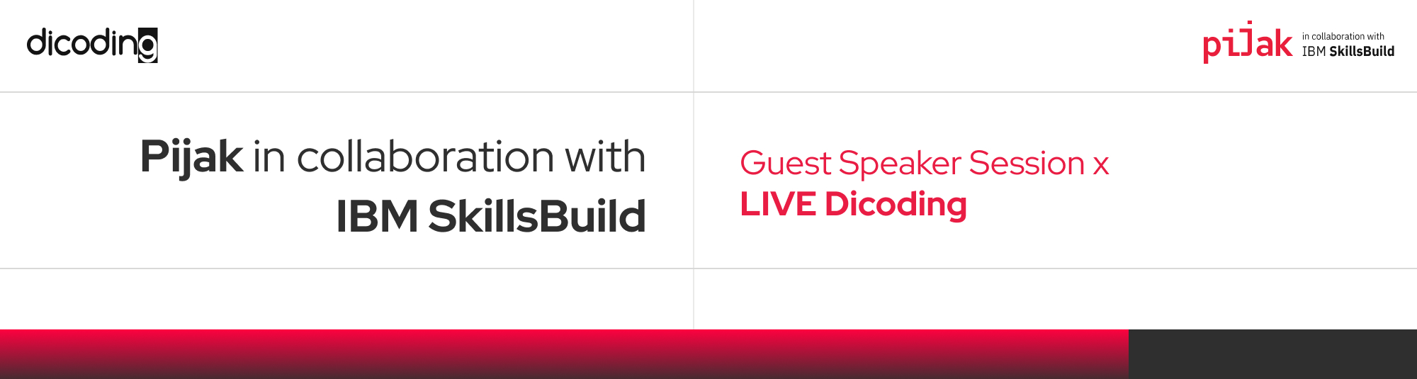 Pijak in collaboration with IBM SkillsBuild - Guest Speaker Session #4 ...