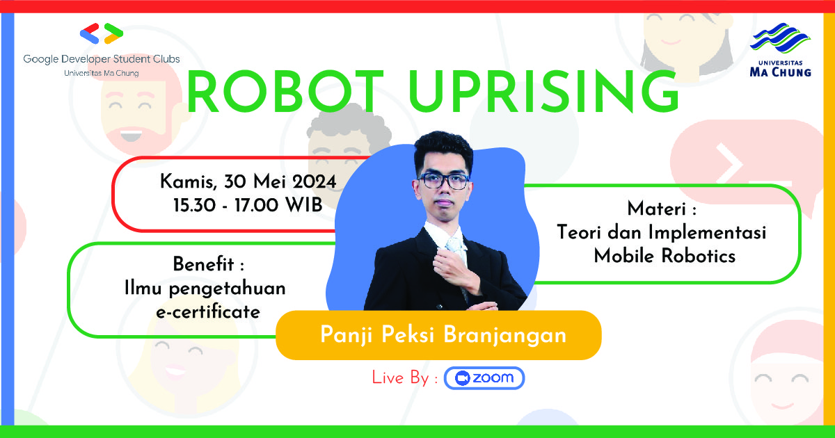 Robot Uprising... or Just a Cool Tech Talk from GDSC? - Dicoding Indonesia