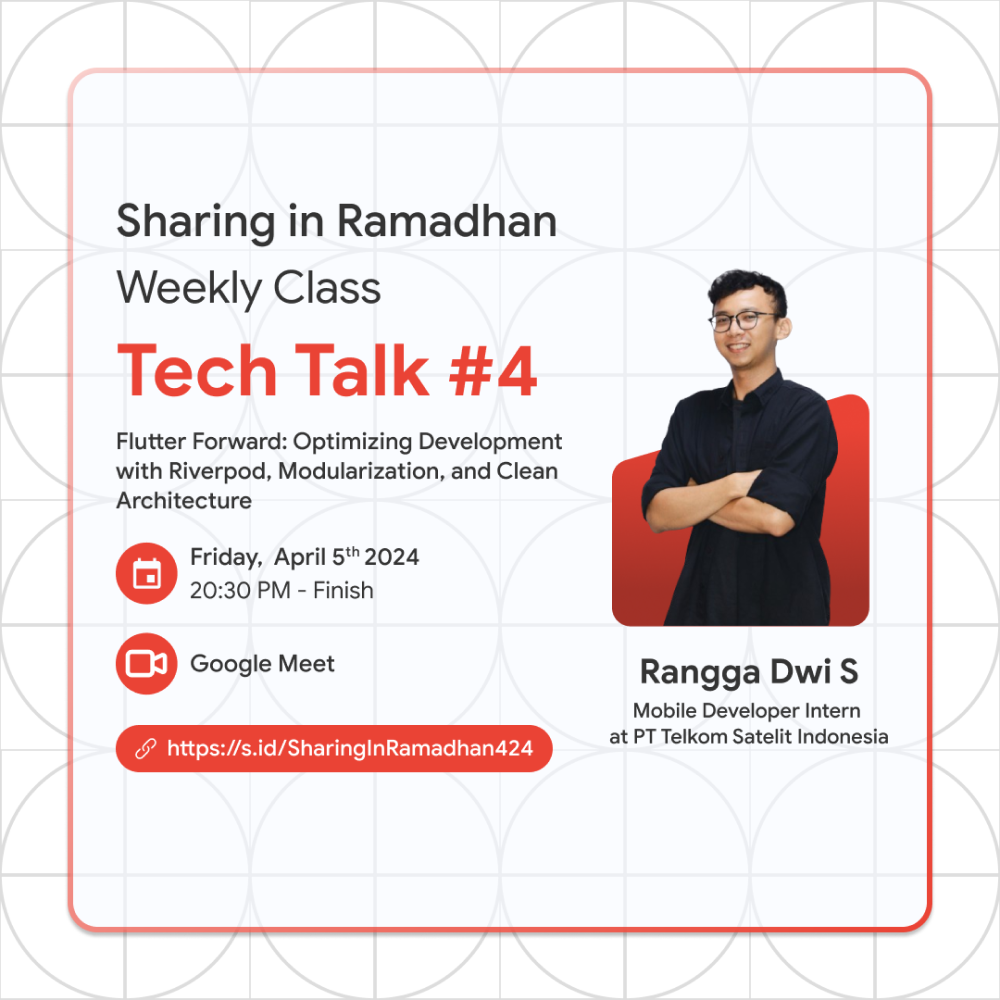 Sharing in Ramadhan Tech Talk #4 - Dicoding Indonesia
