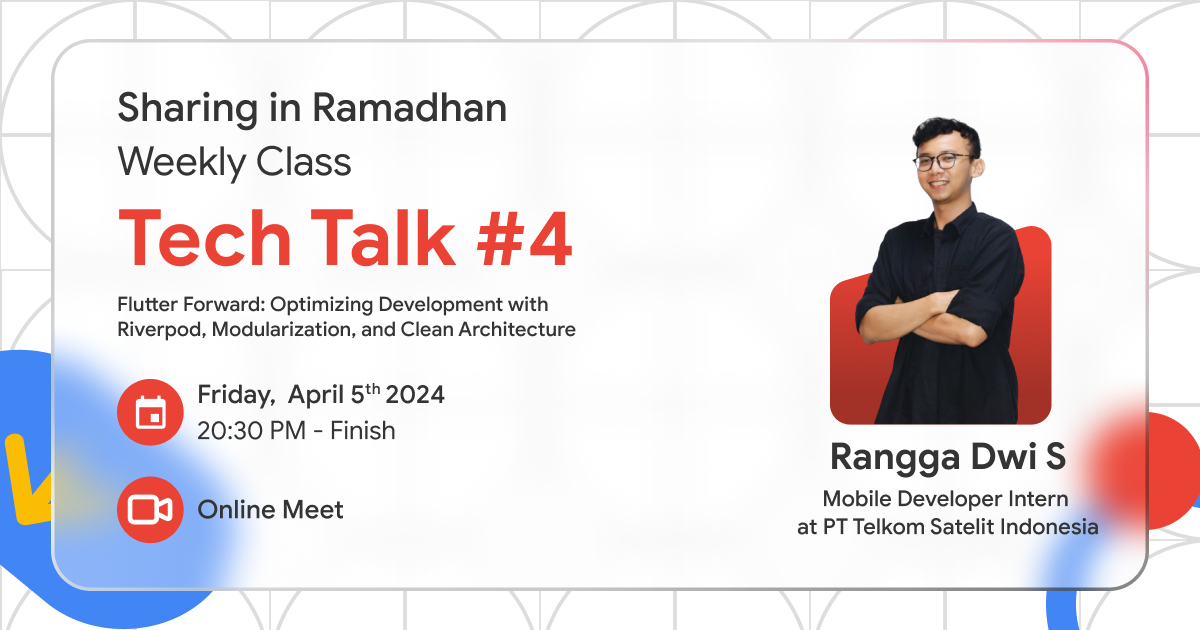 Sharing in Ramadhan Tech Talk #4 - Dicoding Indonesia