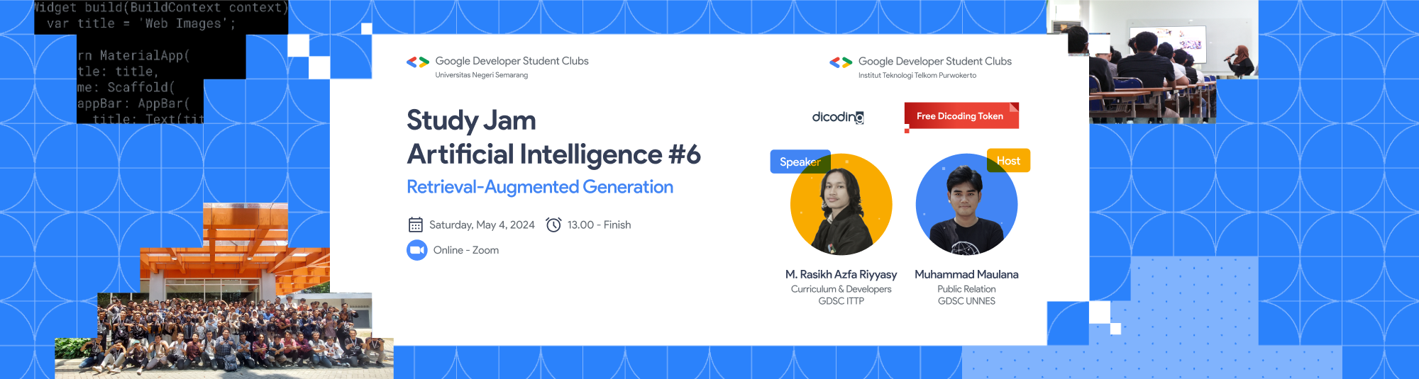 Study Jam AI #6 Retrieval-Augmented Generation - Dicoding Indonesia