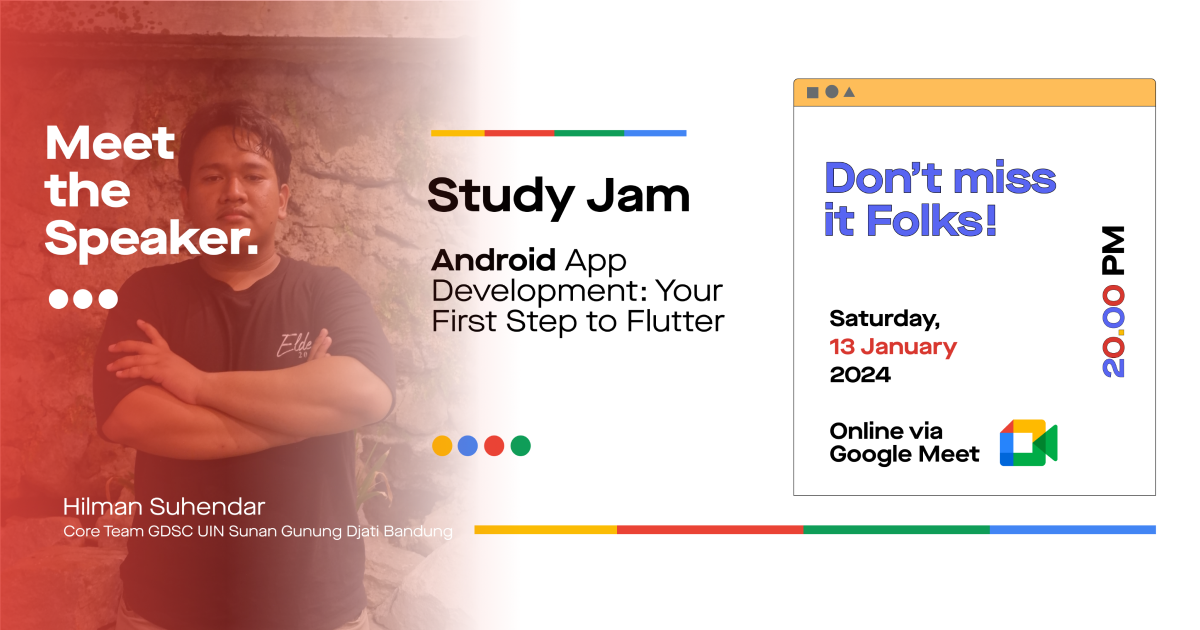 Study Jam - Android App Development: Your First Step to Flutter ...