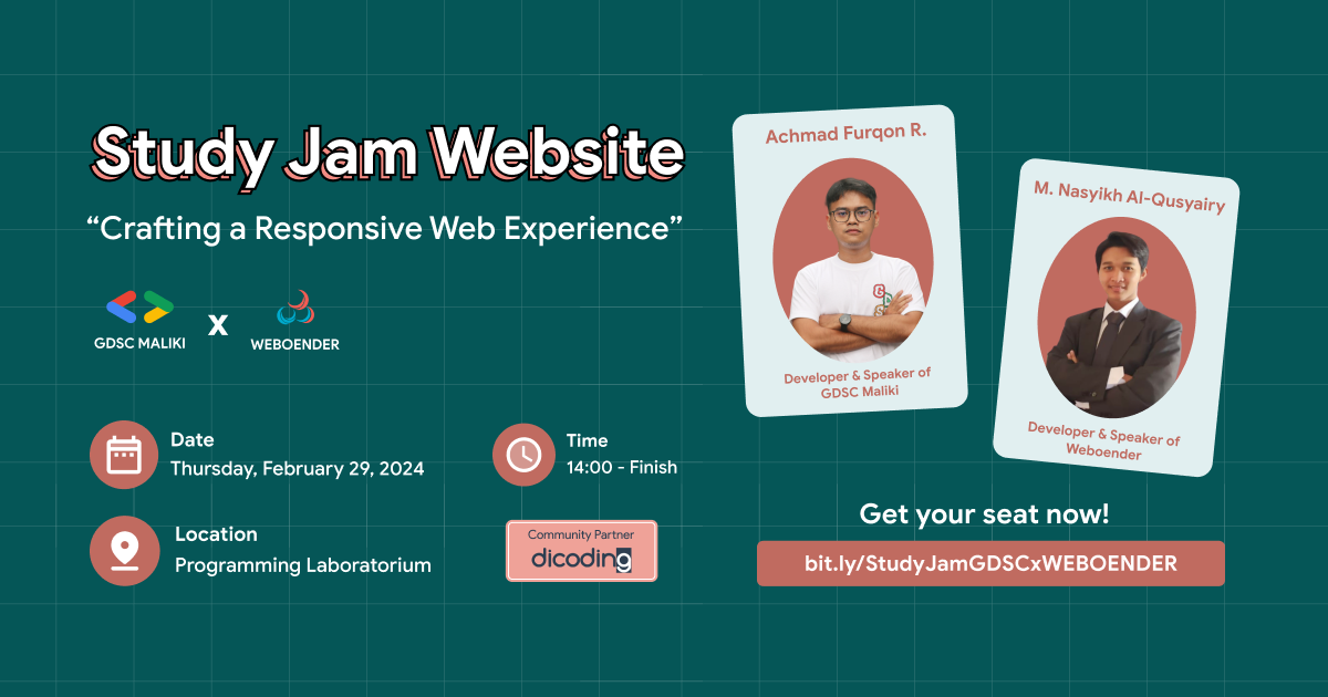 Study Jam Website - Dicoding Indonesia