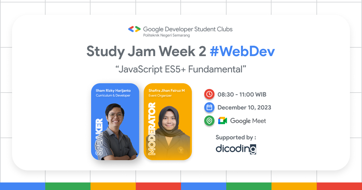 Study Jam Week 2 #WebDev - Dicoding Indonesia