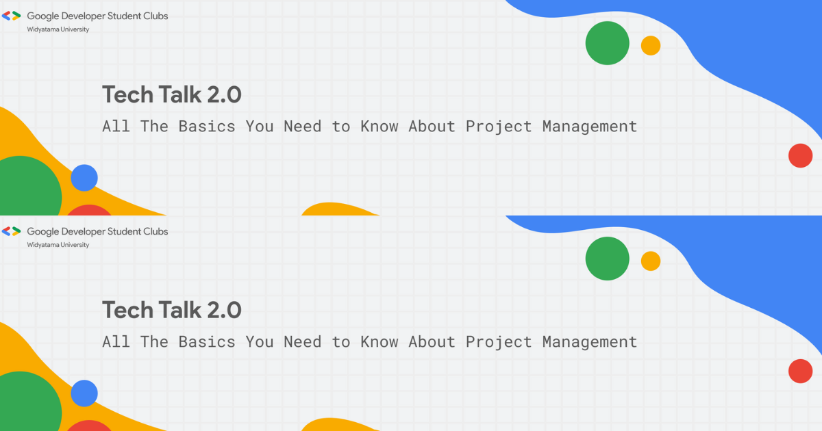 Tech Talk 2.0: All The Basics You Need to Know About Project Management ...