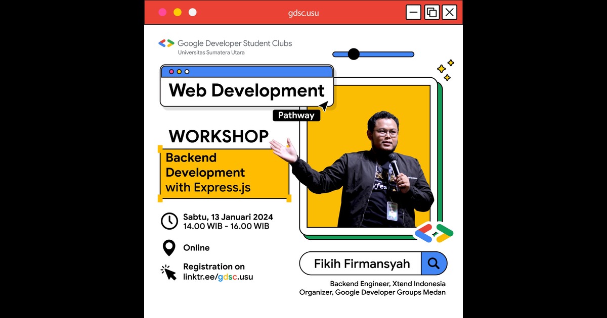 Workshop : Backend Development with Express Js - Dicoding Indonesia
