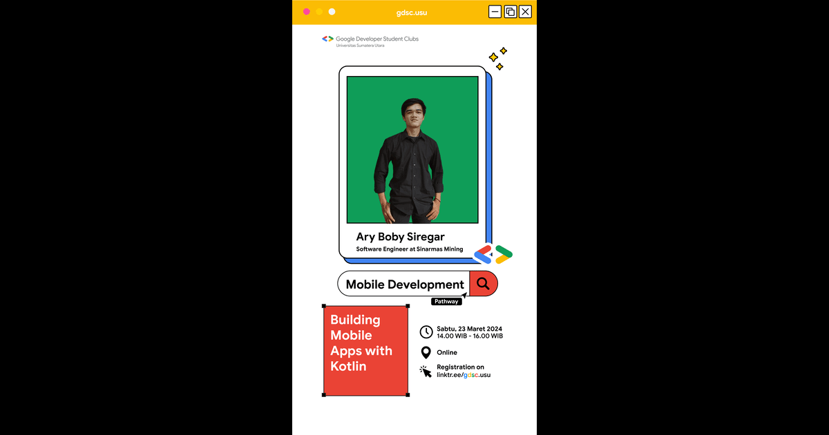 Workshop GDSC USU : Building Mobile Apps with Kotlin - Dicoding Indonesia
