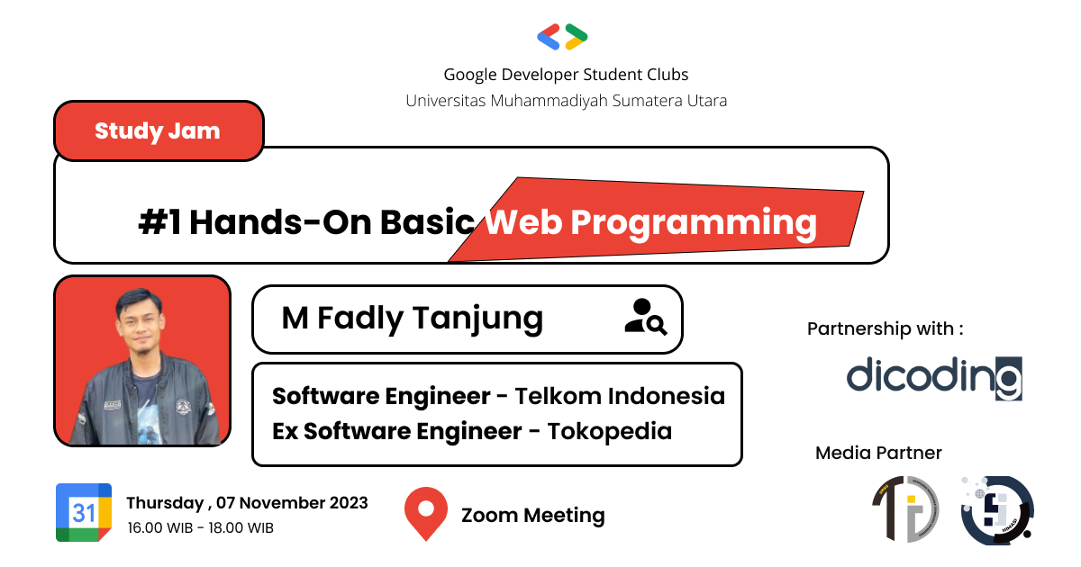 #1 Hands-On Basic Web Programming - Dicoding Indonesia