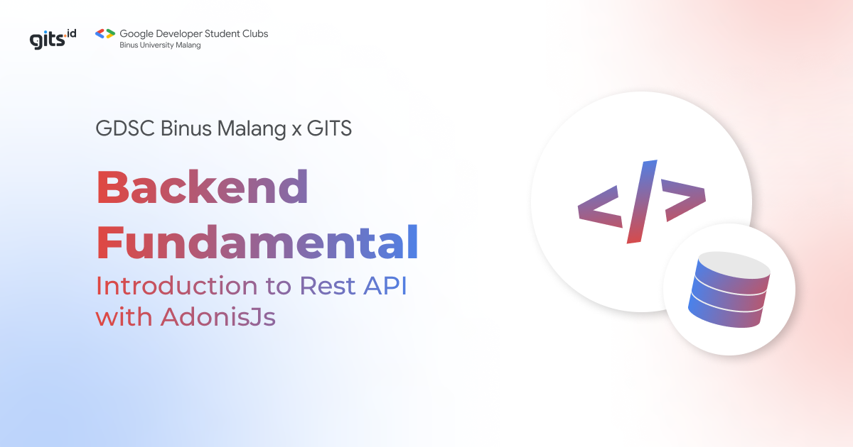 Backend Fundamental: Introduction to Rest API with AdonisJs - Dicoding ...