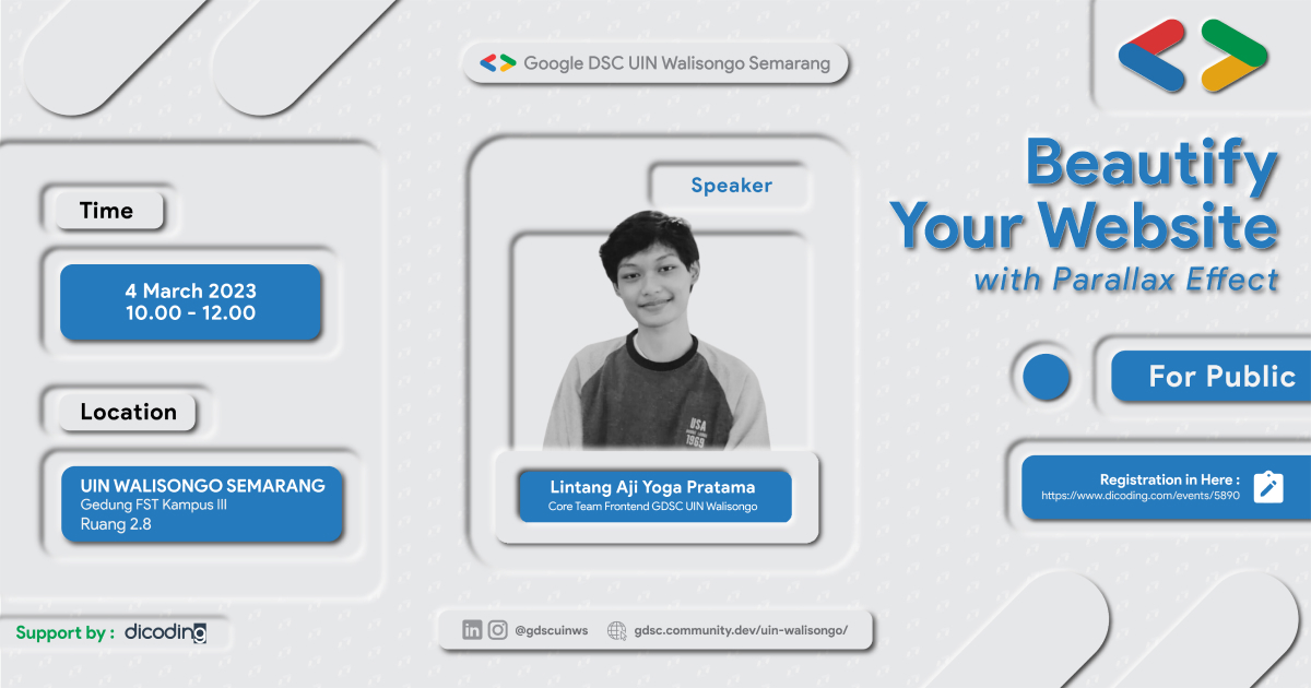Beautify Your Website with Parallax Effect - Dicoding Indonesia