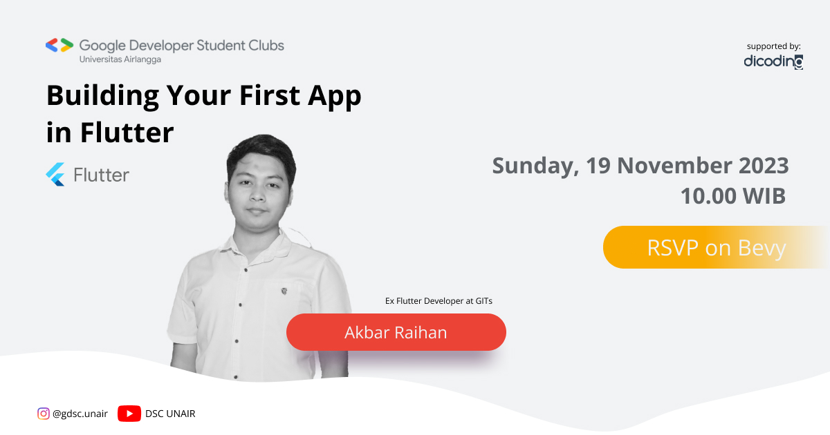 Building Your First App in Flutter - Dicoding Indonesia