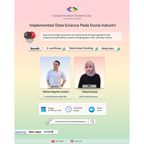 Data Science & Flutter Workshop : Implementasi Data Science di dalam ...