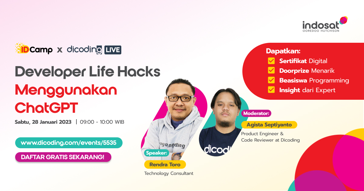 Developer Life Hacks Menggunakan Chatgpt Dicoding Indonesia 9626