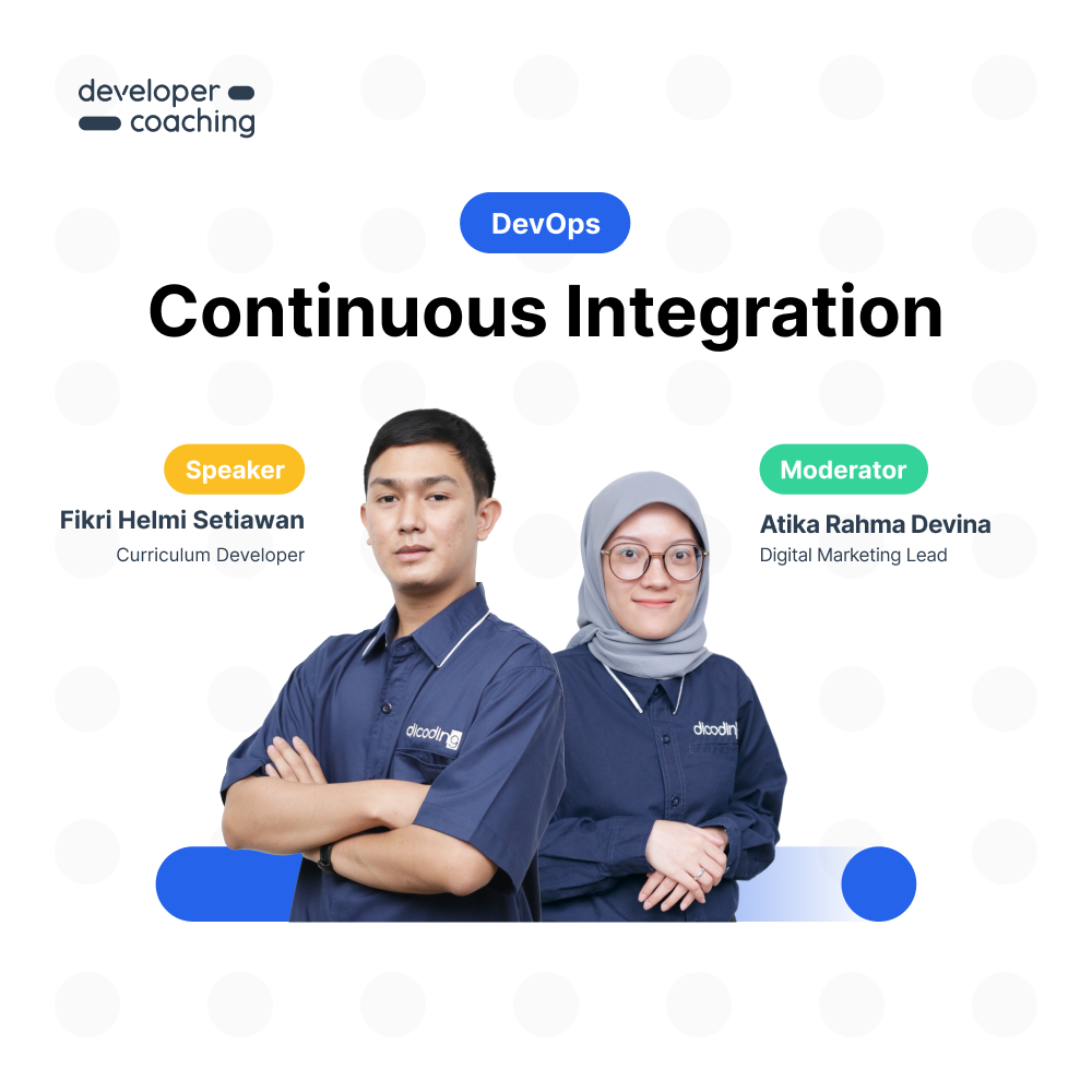 Dicoding Developer Coaching #118 : DevOps Engineer | Continuous Integration - Dicoding Indonesia