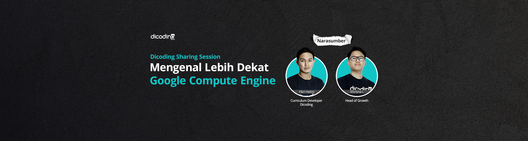 Dicoding Sharing Session : Mengenal Lebih Dekat Google Compute Engine ...
