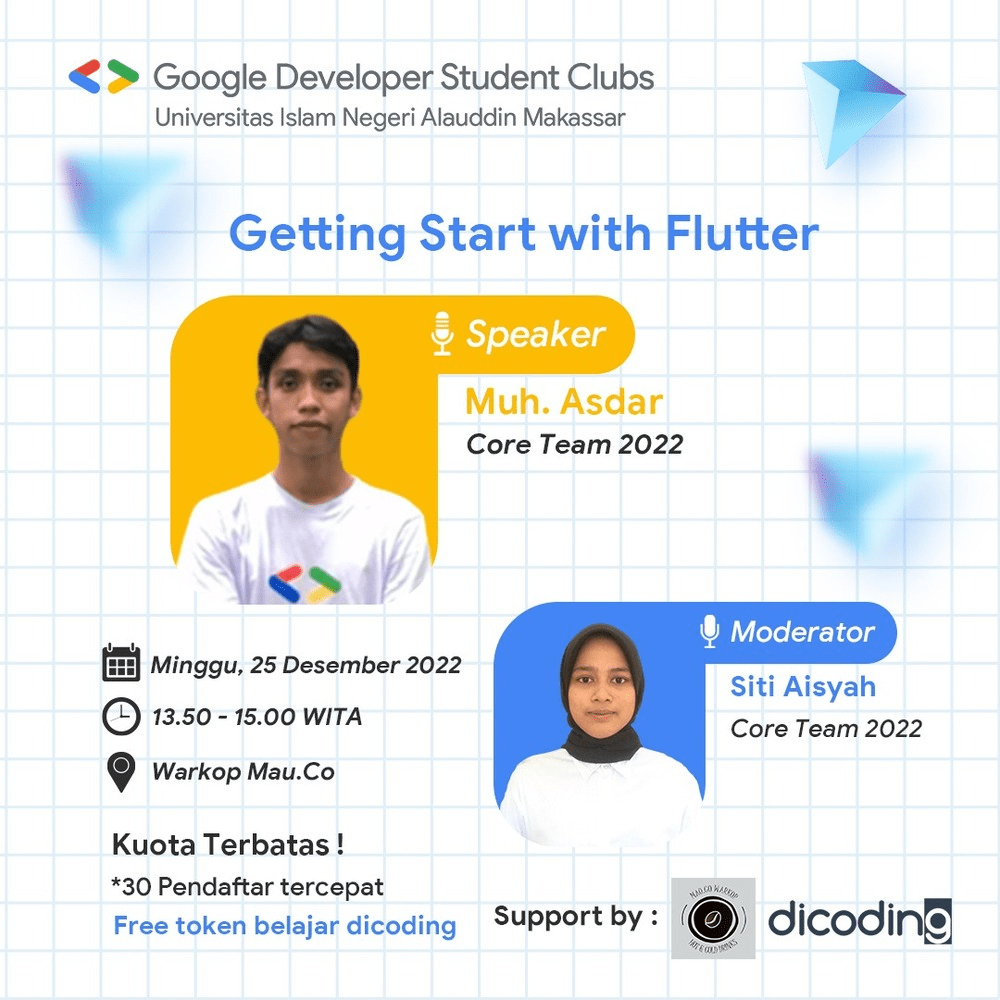 Getting Start with Flutter - Dicoding Indonesia