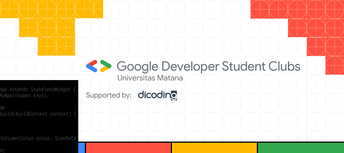 Info Session GDSC Matana University - Dicoding Indonesia