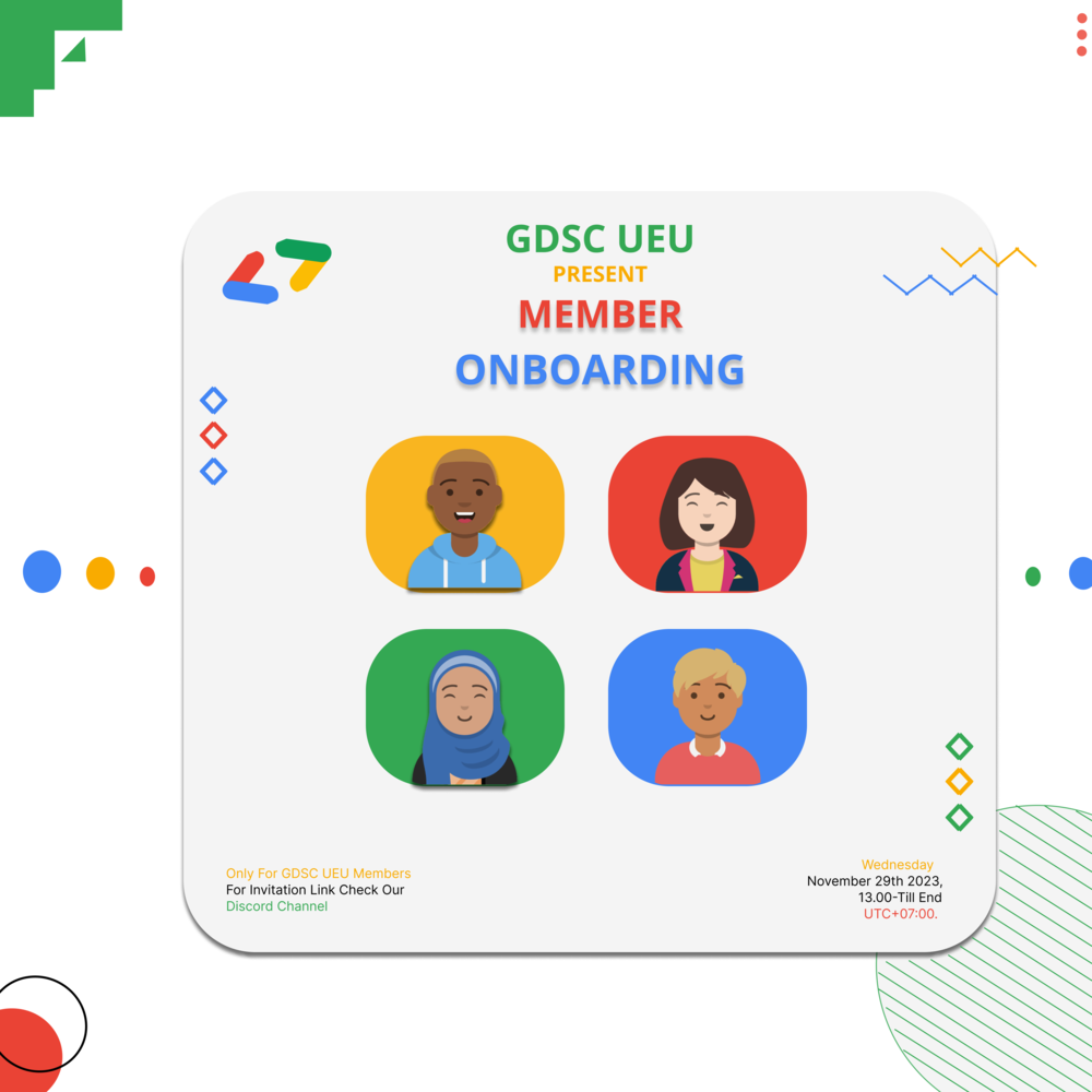 Onboarding Member GDSC UEU - Dicoding Indonesia