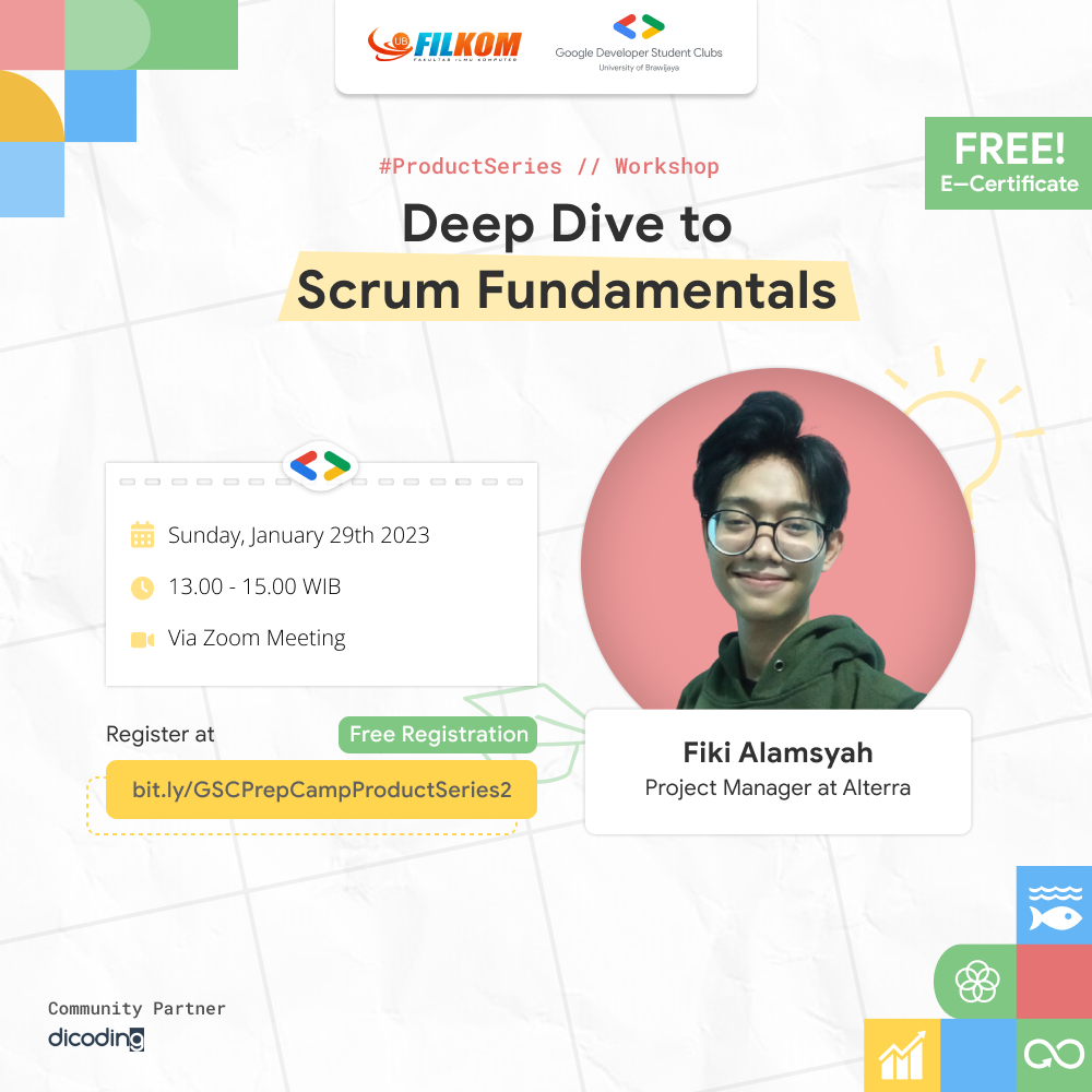 #ProductSeries Workshop: Deep Dive to Scrum Fundamentals - Dicoding ...