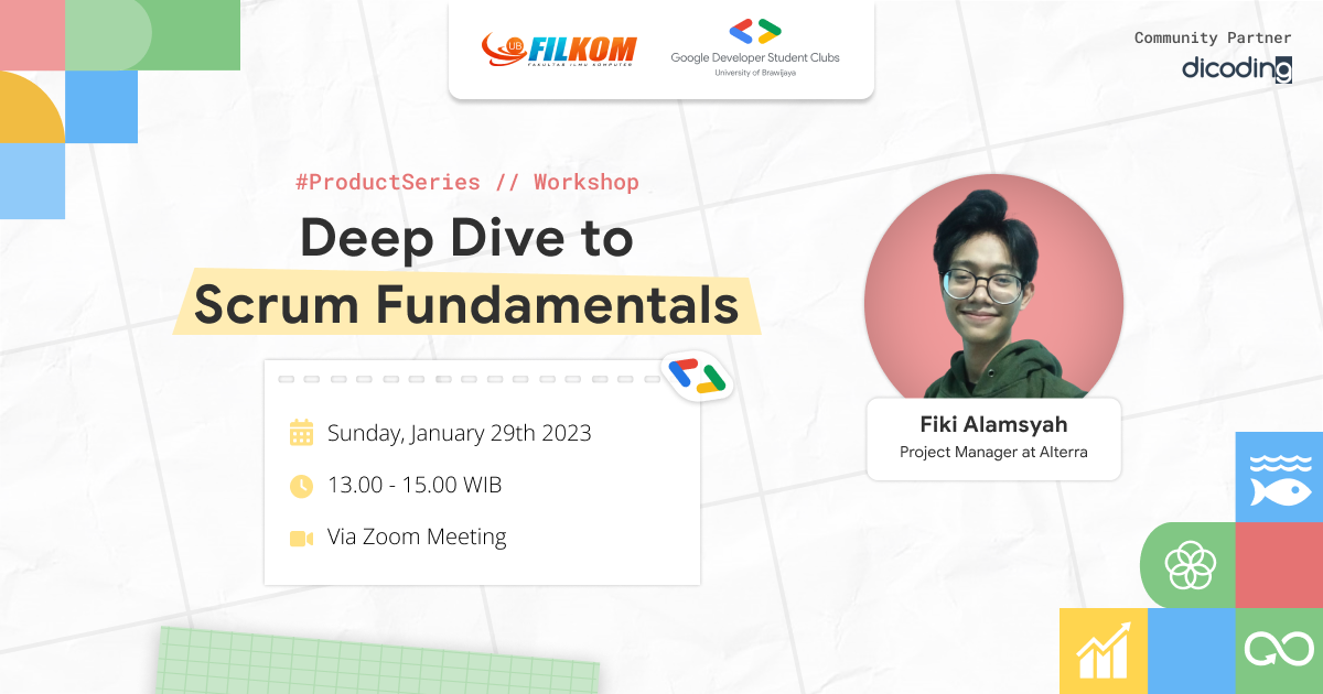#ProductSeries Workshop: Deep Dive to Scrum Fundamentals - Dicoding ...