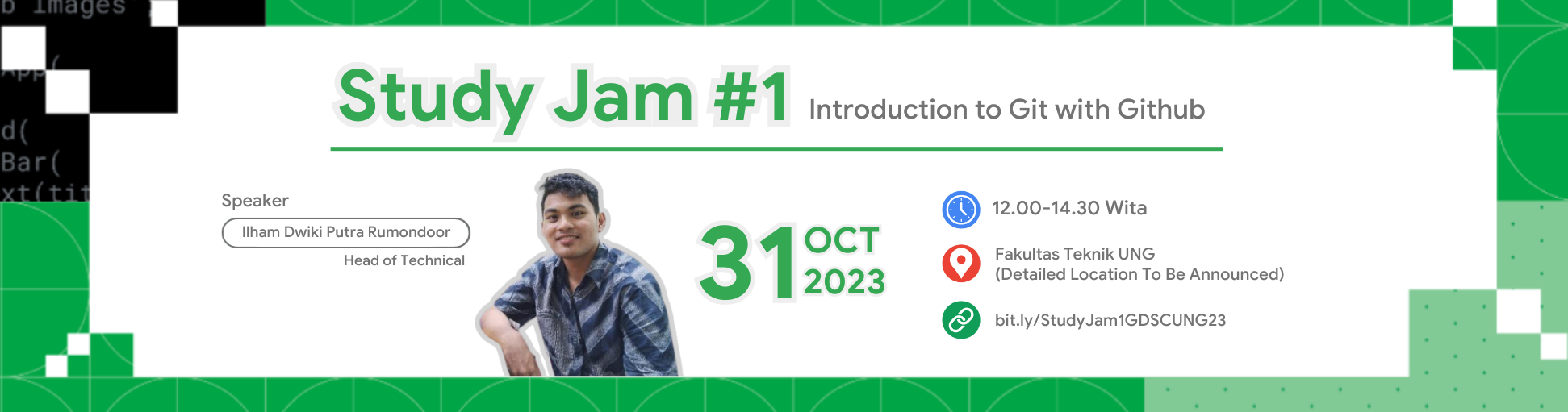 Study Jam #1: Introduction to Git with GitHub - Dicoding Indonesia