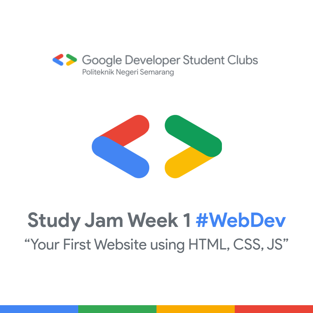 Study Jam Week 1 #WebDev - Dicoding Indonesia