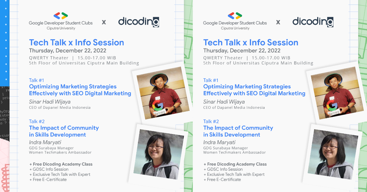 Tech Talk x Info Session - Dicoding Indonesia