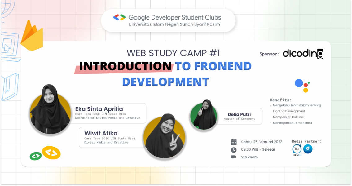 Web Study Camp #1 : Introduction to Frontend Development - Dicoding Indonesia